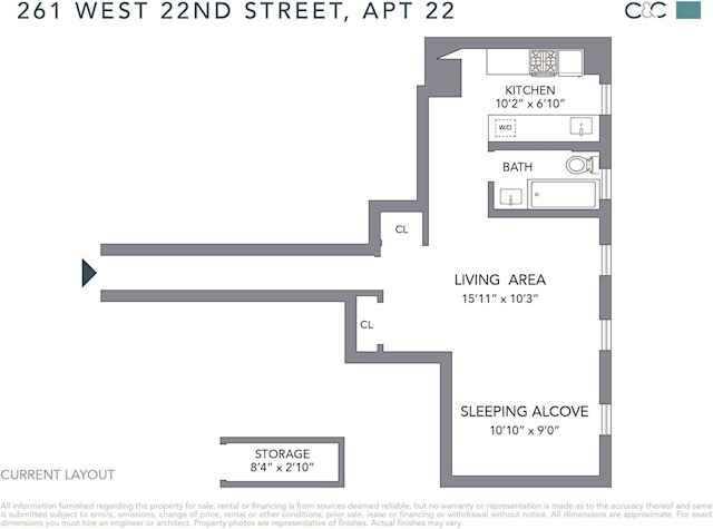 Cooper & Cooper - 261 West 22nd Street, Apt 22